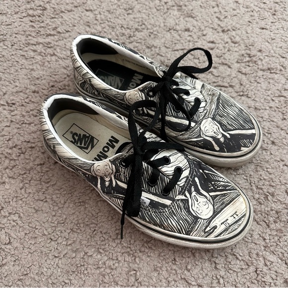 Vans | Shoes | Vans X Moma Era Edvard Munch The Scream Sneaker Womens ...